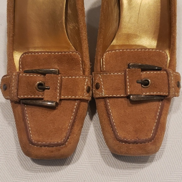 Cole Haan | Shoes | Cole Hahn Suede Heels | Poshmark